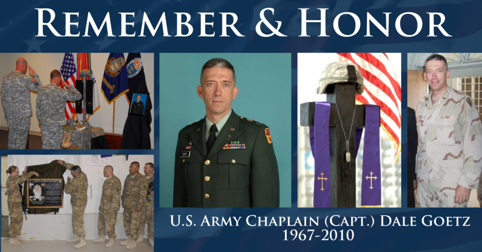 Remembering Chaplain (Capt.) Dale Goetz - Central Baptist Theological ...